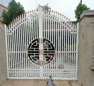 Tổng Hợp 50 Mẫu Cửa Cổng Sắt 2 Cánh Mới Nhất Đẹp Không Ngờ